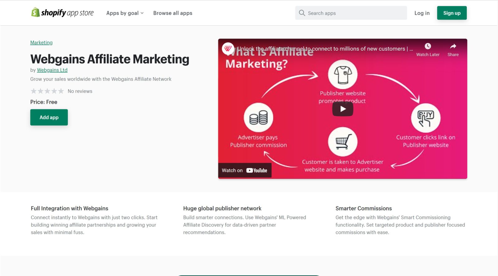 Webgains Launches App for Shopify | WEBGAINS | THE SERVICE FIRST ...